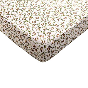 Brandream Fun Forest Lion Elephant Crib Bedding Sets for Baby Boys | 3 Piece Jungle Nursery Set