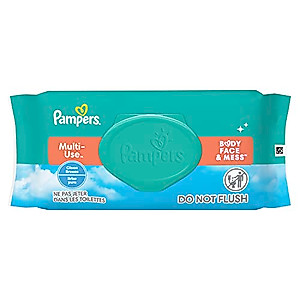 Pampers Baby Wipes Multi-Use Clean Breeze 1X Pop-Top Pack 56 Count