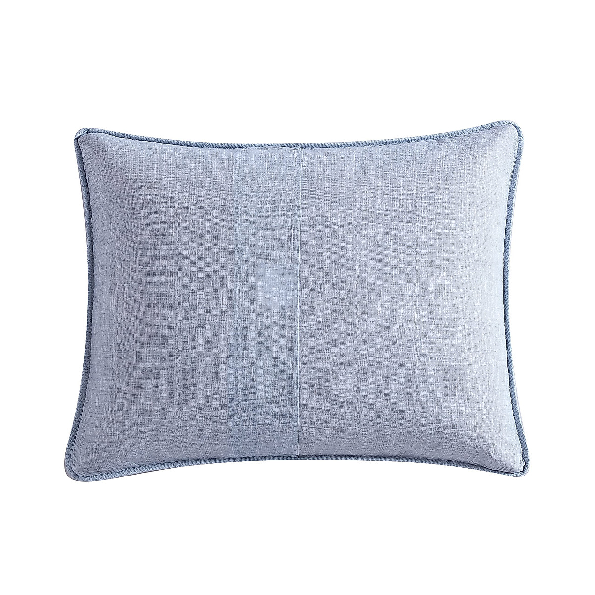 Tommy Bahama - King Quilt Set, Reversible Cotton Bedding with Matching Sham, Coastal Bedding Set with Textured Reverse (Distressed Water Leaves Blue, King)