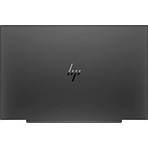 HP E14 FHD (1920 x 1080) Portable Travel Monitor Bundle with USB Type-C, Black Matte Bluetooth Folding Wireless Keyboard, and Black Pebble M355 Bluetooth Wireless Mouse
