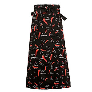 zuarfy Kitchen Aprons Half-length Long Waist Apron Catering Chefs Waiters Uniform New