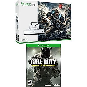 Xbox One S 1TB Console - Gears of War 4 Edition + Call of Duty Infinite Warfare