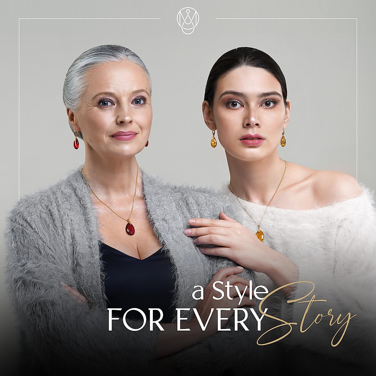 Amber by Mazukna - Cherry Red Amber Earrings for Women - Yellow Gold Plated Silver Leverback Closure - 1.69x0.59inch 0.19oz- Dainty Natural Gemstone Drop Jewelry