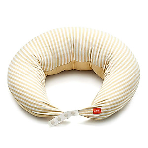 Mamaway Pregnancy Pillow for Sleeping, Nursing Pillow for Pregnancy, Temperature Regulating, Breathable, Bouncy, Adjustable C Shape Baby Feeding Positioner, Pregnancy Must Haves, Breathable Foam