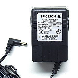 AC-DC Adapter 9VOLTS DC @ 300mA 1.3mm DC Power Plug