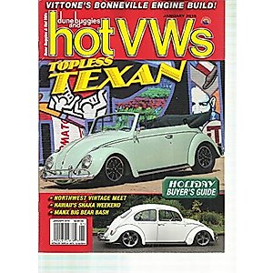 DUNE BUGGIES & HOT VWs JANUARY, 2015 (VITTONE'S BONNEVILLE ENGINE BUILD !)