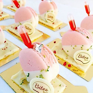 Tomnk 120pcs 4ml Plastic Cupcake Pipettes Squeeze Dropper Liquid Infuser Transfer Pipettes for Cupcakes, Strawberries