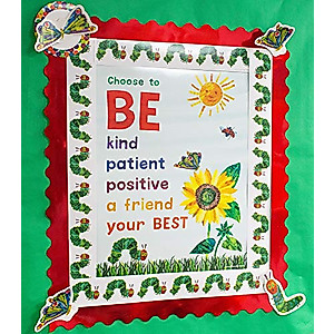Carson Dellosa Education The World of Eric Carle Early Learning Classroom Posters, 7 Pieces