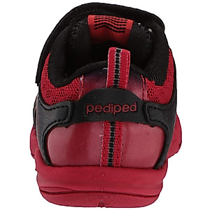 pediped baby-boys Sneaker Crib Shoe, White Grey, 2.5-3.5 M US