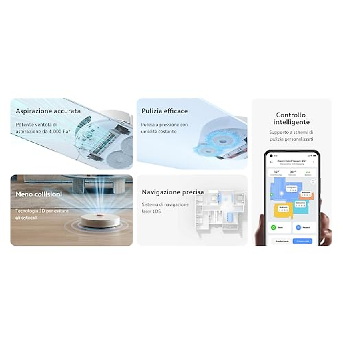 Xiaomi Robot Vacuum Cleaner S10+ white (BHR6368EU)