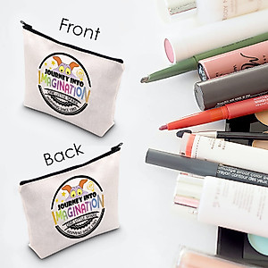 MNIGIU Figment Cosmetic Bag for Women and Girls