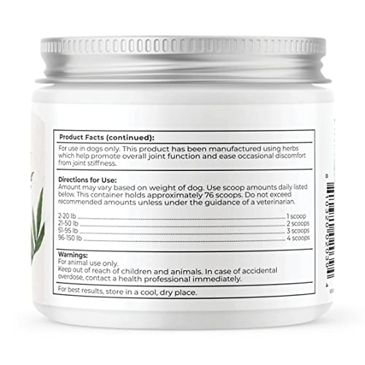 Dr. Harvey's Ortho-Flex Herbal Hip and Joint Supplement for Dogs (7 Ounces)