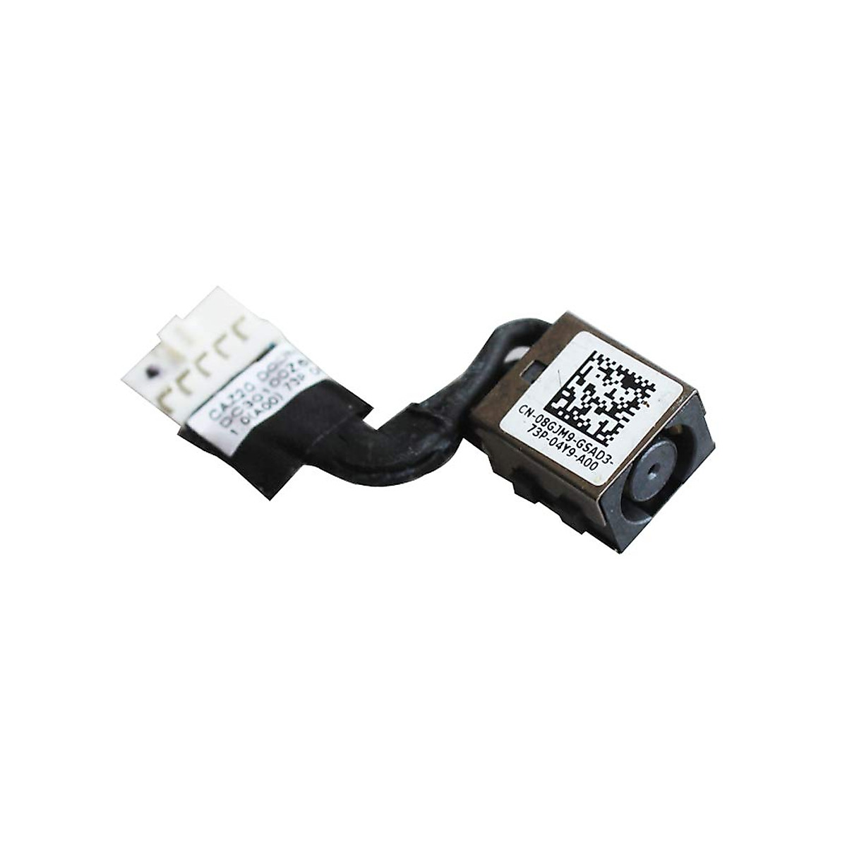 GinTai CAZ20 DC-in Power Jack Cable Socket Plug Charging Port for Dell Latitude 7480 E7480 7490 7491 E7490 E7491 7280 7290 7380(S) P73G P73G001 P73G002 8GJM9 08GJM9 DC30100Z400 DC30100Z600