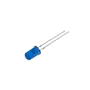 E-Projects B-0001-A02 Diffused Blue LEDs, Blue Lens, Blue Light, 5 mm (Pack of 25)