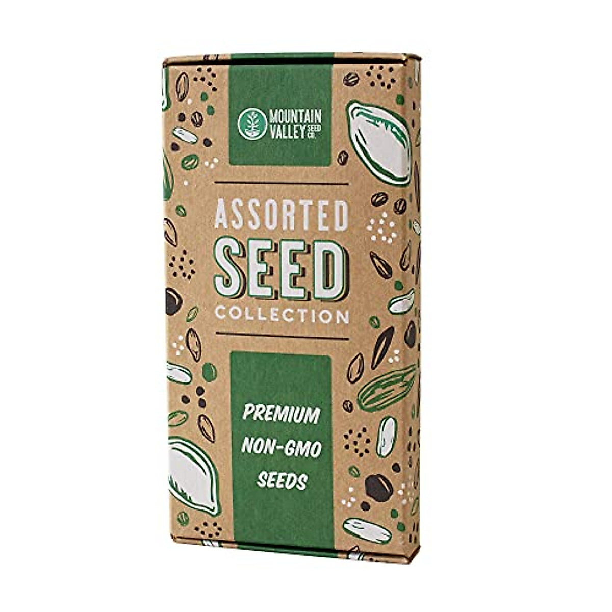 Mexican Seed Salsa Garden Collection | Basic Assortment | Grow Vegetables for Salsa, Hot Sauce, Pico De Gallo | 6 Non-GMO Vegetable Gardening Seed Packets: Jalapeno, Tomato, Cilantro, Onion, Chives, &