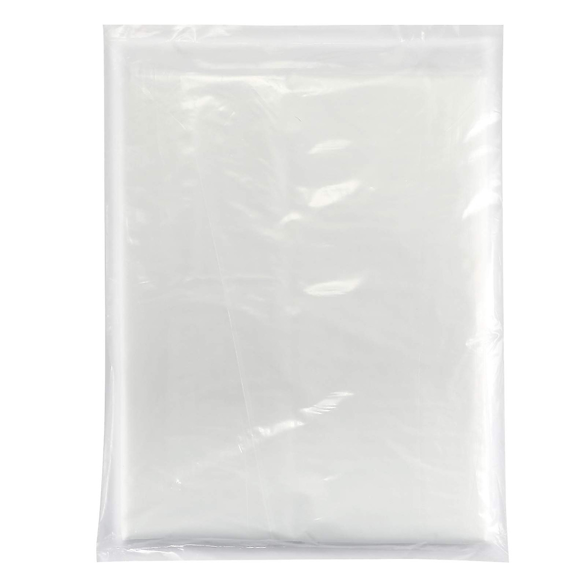 Painters Plastic Drop Cloth 13 Feet by 16 Feet Plastic Painting Tarp Waterproof Plastic Cover Clear Tarp Plastic Sheeting 1 Mil Thickness Furniture Cover