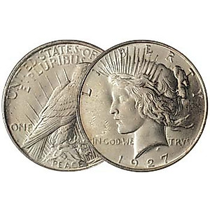 High-Grade 1927-D Peace Dollar - SCARCE!