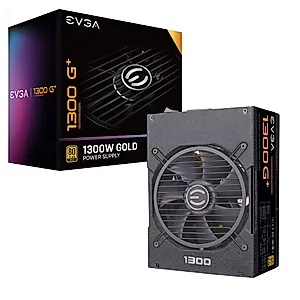 EVGA Supernova 1300 G+, 80+ Gold 1300W, Fully Modular, 10 Year Warranty, Includes Free Power On Self Tester, Power Supply 220-GP-1300-X1