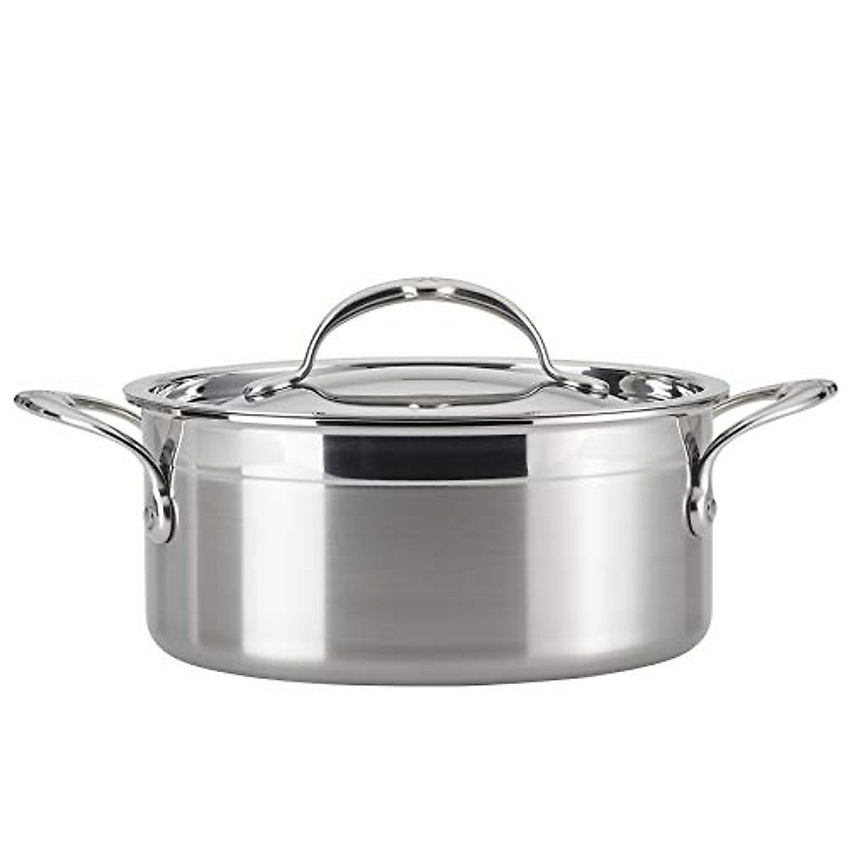 Hestan - ProBond Collection - Professional Clad Stainless Steel Soup Pot, Induction Cooktop Compatible, 3 Quart