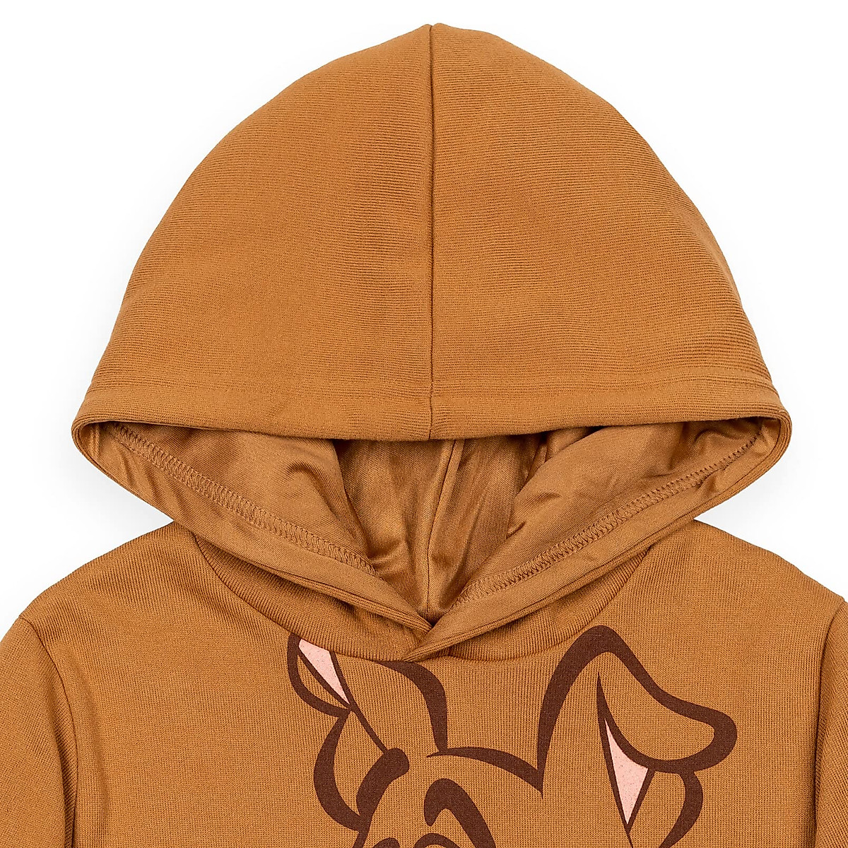 Scooby-Doo Little Boys Fleece Pullover Hoodie Brown 6
