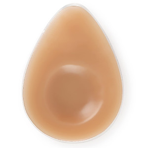 IVITA One Piece A Cup Teardrop Shape Silicone Breast Forms Fake Boobs for Mastectomy Prosthesis Bra Pads Inserts Crossdressers