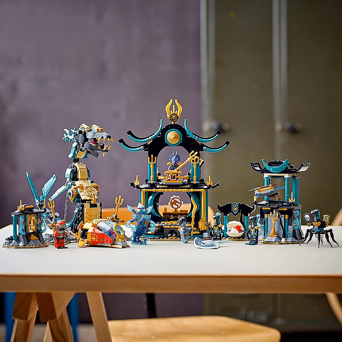 LEGO NINJAGO Temple of The Endless Sea 71755 Building Kit; Underwater Playset Featuring NINJAGO Kai and Snake Toy; New 2021 (1,060 Pieces)