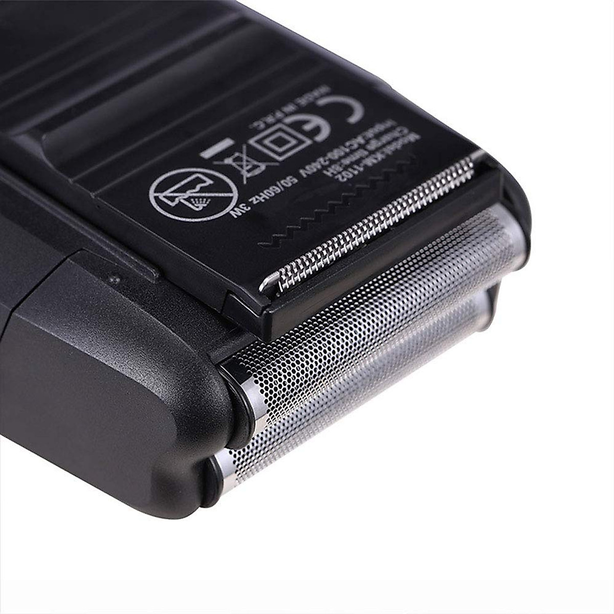 kemei Men's Reciprocating Cordless Razor Razor Electric Rechargeable Razor Precision Beard Sideburn Trimmer Razors Twin Blade Multifunction Grooming Razor