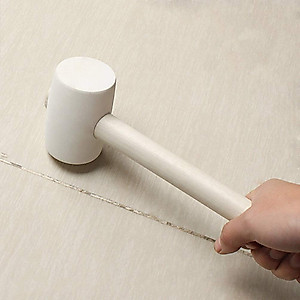 Wooden Handle Rubber Hammer Rubber Mallet Kids Hammer Toys Small Hammer for Child Kids Playing