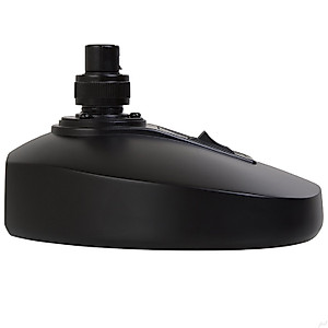 LyxPro XBM-8 Microphone Desktop Base with Built-in XLR Socket for Podium & Gooseneck Microphones Anti-slip Table Top Base On/Off Switch