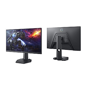 Dell 144Hz Gaming Monitor FHD 24 Inch Monitor - 1ms Response Time, LED Edgelight System, AMD FreeSync Premium, VESA, Gray - S2421HGF