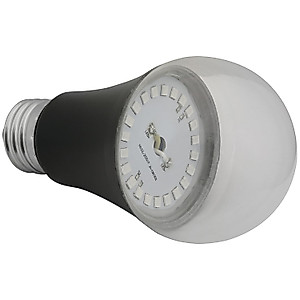 Sunlite LED A19 Black Light UV Bulb, 7W (60W Equiv.), Medium E26 Base, Non-Dimmable, 390-405nm Wavelength, Ideal for Black Light Room Decor, Halloween Decorations, Indoor UV Decor, UL Listed, 3 Pack