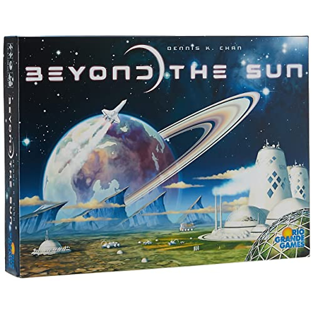 Rio Grande Games: Beyond The Sun, Strategy Board Game, Base Game, 2 to 4 Players, 90 to 120 Minute Play Time, for Ages 14 and up