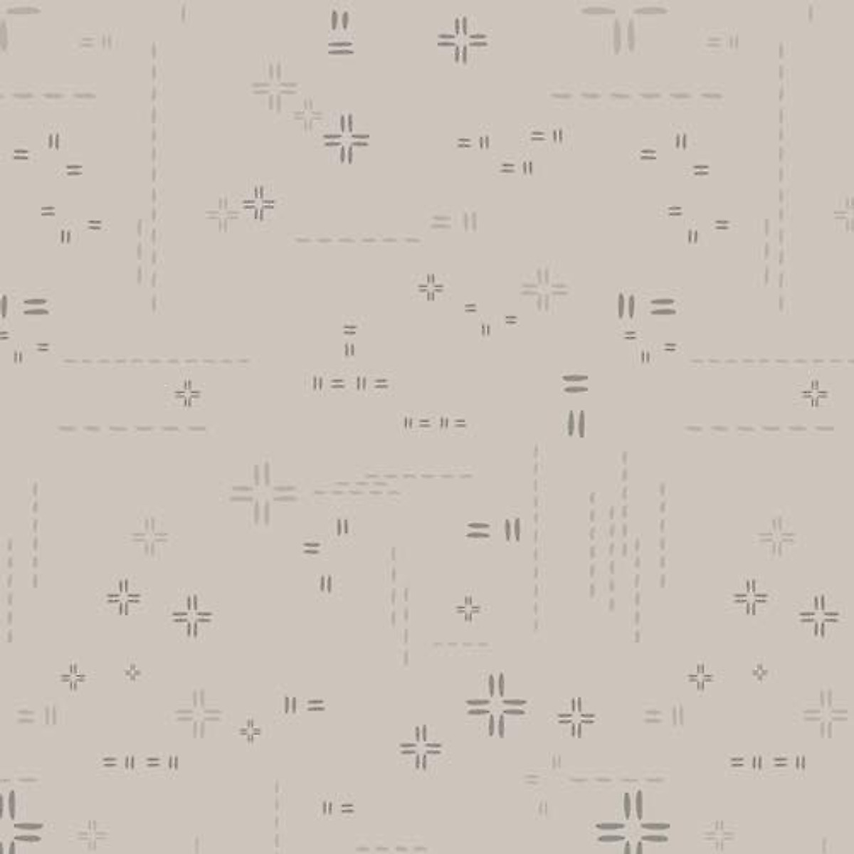 Art Gallery Fabrics Art Gallery Decostitch Elements Porcini Fabric, Grey