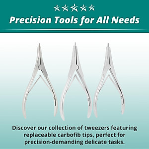 Excelta Stainless Steel Hearing Aid Tubing Expander, Easy-to-Use Earmold Tube Widener, Ideal for BTE Aids Repair, Audiologists & Hearing Care Professionals, Expands 0.10" Tube to 0.13", Intermediate