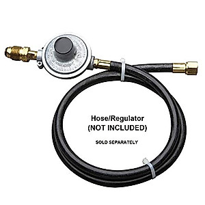 Martin SG228 Portable Propane Gas Double Cooktop Lightweight Cooking Stove with 25,600 BTU, Durable Heavy Duty, Compact, and Lightweight Design