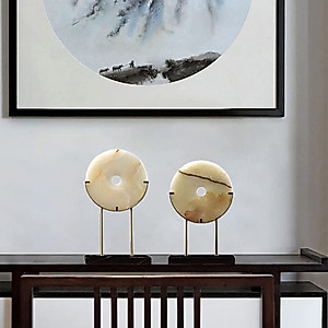 ORGJWD Yubi Decorative Ornaments Desk Desk Bookcase Sales Office Soft Furnishings