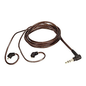 Jopwkuin Headphone Cable, Replacement Noise Reduction Flexible Headphone Sound Cable OFC Core Stylish with Mic for CCA for QDC for KZ