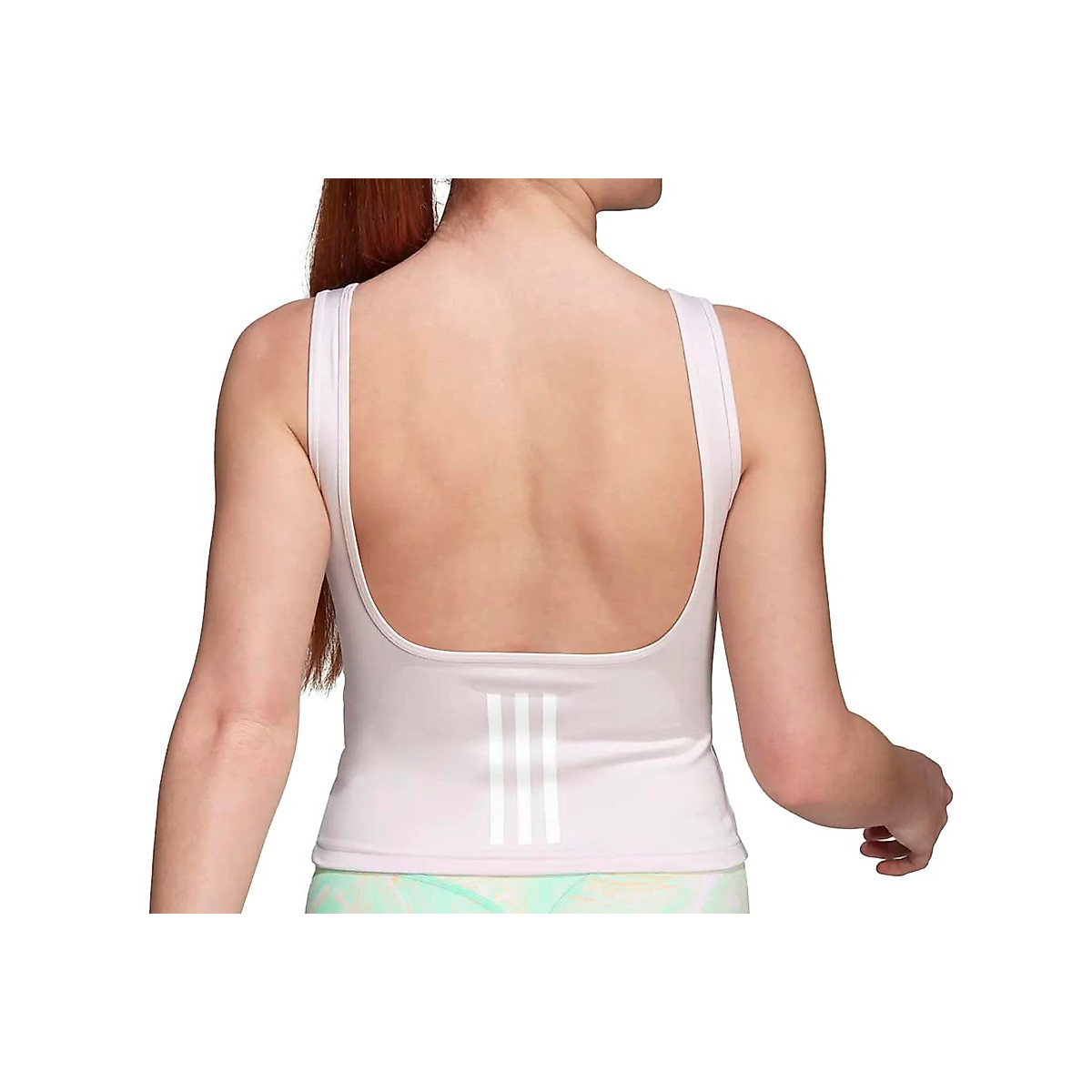 adidas Women's HYPERGLAM AEROREADY Training Tank TOP, X-Large White