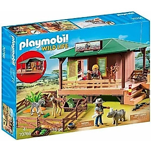 Playmobil Ranger Station with Animal Area