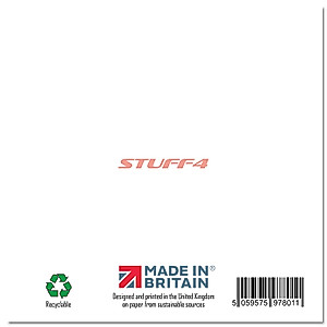 Stuff4 Birthday Cards for Cousin - Best Cousin Ever - Beautful Happy Birthday Card for Cousin from Relative Family, Cousin Birthday Gifts, 5.7 x 5.7 Inch Birthday Greeting Cards for Cousin