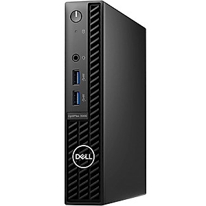 Dell 2023 OptiPlex 3000 Micro Mini Business Desktop PC 12th Gen (Intel i7-12700T 12-Core up to 4.7 GHz, 32GB RAM, 2TB PCIe SSD, Intel UHD 770, Killer WiFi 6E, Bluetooth 5.3, RJ-45, Win 11 Pro)