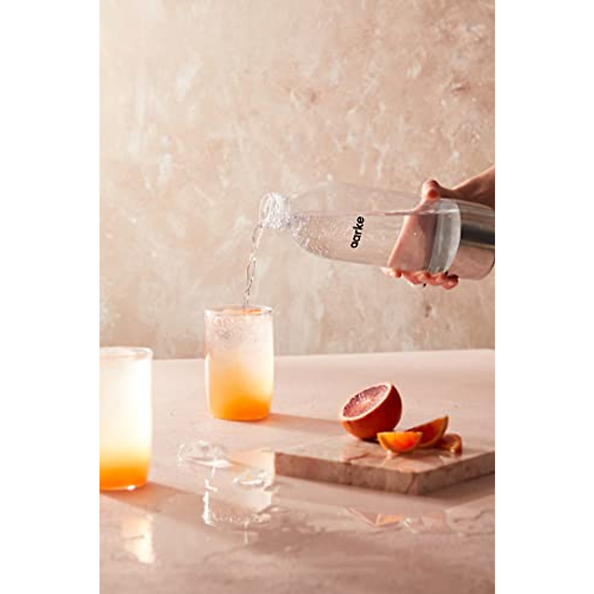 aarke Extra PET Stainless Steel 1L bottle (for use Carbonator)