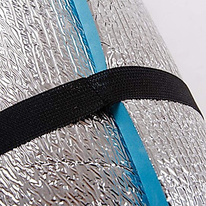 BESUFY Outdoor Camping mat air Mattress Picnic Blanket Picnic mat Pads Aluminum Foil mat Camping Dampproof Beach mat 180 * 50 * 0.6cm 60 cm