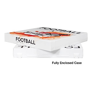 UniKeep Football Themed Trading Card Collection Binder with 20 Nine Pocket Trading Card Pages. Additional Pages Can Be Added.