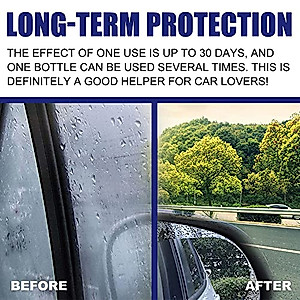 KCRPM Pushue Car Glass Oil Film Remover, 150G Glass Oil Film Remover for Car, Car Glass Oil Film Remover, Car Cleaner Glass Oil Film Remover Windshields Cleaning Liquid (1Set)