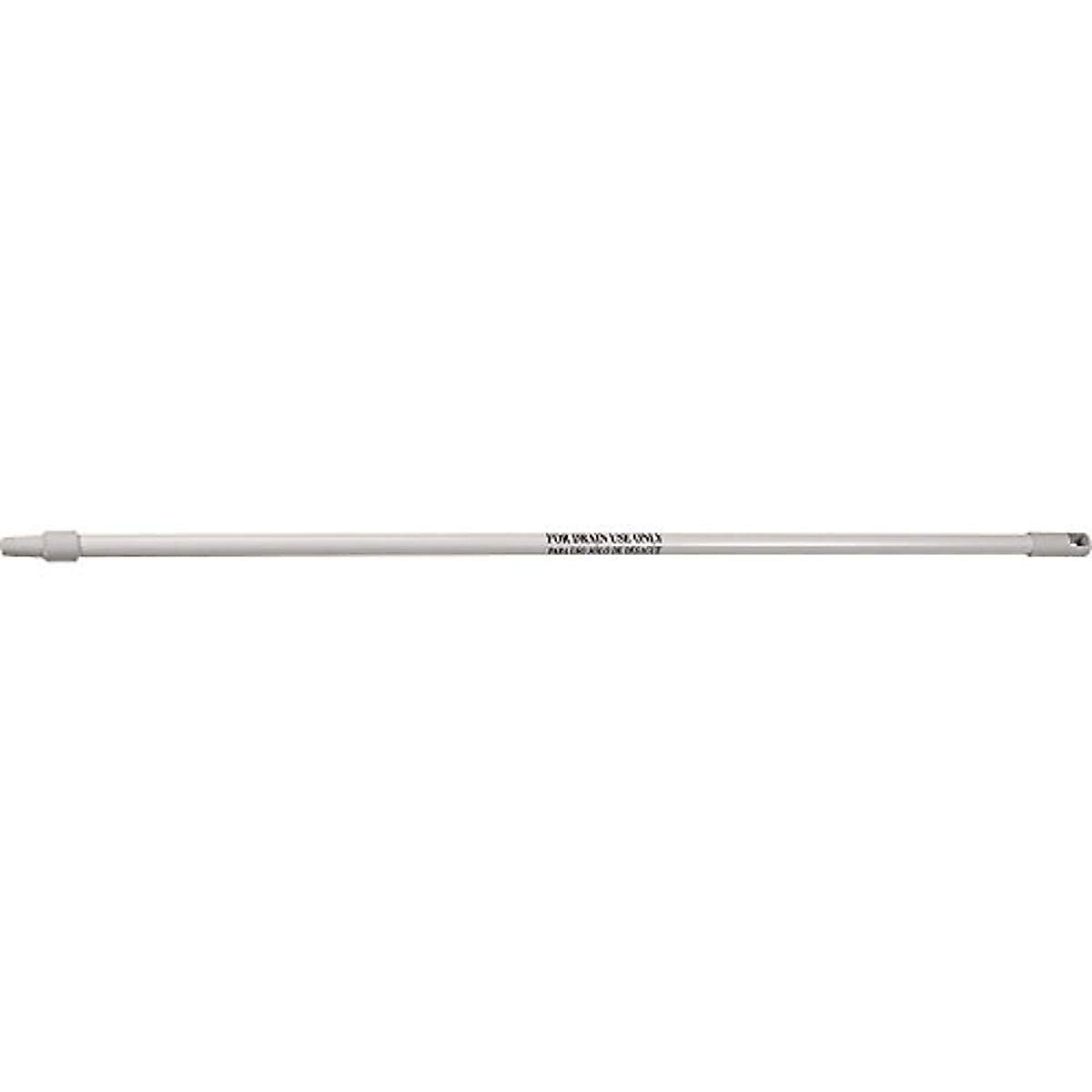 Remco 6053DRN 53" Fiberglass Handle with Threaded Tip, 1-1/2" Diameter, White