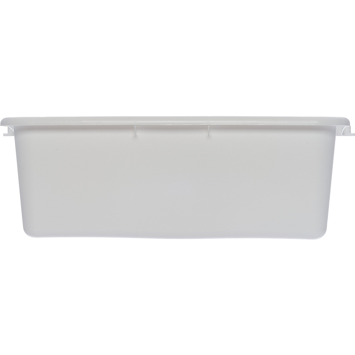 Carlisle FoodService Products N4401102 Comfort Curve™ Ergonomic Wash Basin Tote Box, 7" Deep, White (Pack of 12)
