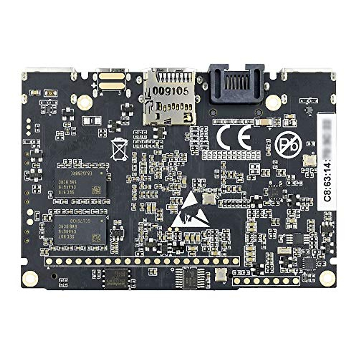 Khadas Single Board Computer,VIM2 Basic Amlogic S912, 1.5GHz 64-bit Octa-Core CPU, T820MP3 GPU,2x2 MIMO 802.11ac WiFi, Gigabit LAN and a USB-C 2.0 Port,a programmable MCU, and Khadas TST(DDR4 2+16GB)
