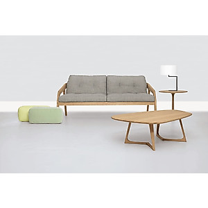 River 'Stone' Coffee Table. All solid Hardwood. Highest quality on Amazon.