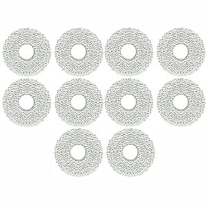 10pcs Mop pads for Ecovacs DEEBOT X1 Omni X1 Turbo T20 Omni T10 Omni X2 Omni T30S Deebot T20 Omni Accessories Deebot Mopping Pads